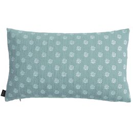 Dekokissen Pad, B:50cm L:30cm, gr&uuml;n, Obermaterial: 64% Baumwolle, 18% Polyacryl, 12% Polyester, 4% Wolle, 2% Viskose,
