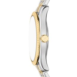 Fossil Herren Quarzuhr "CAMPBELL", gold, Armbanduhren, Armbanduhr, Herrenuhr, Edelstahlarmband, analog, Tag, Wochentag