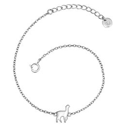 Glanzst&uuml;cke M&uuml;nchen Damen Gliederarmband "GSM164", Silber 925 (Sterlingsilber), silber, GLANZST&Uuml;CKE M&Uuml;NCHEN, Silber 925 (Sterlingsilber), Armb&auml;nder, in Alpaka Optik