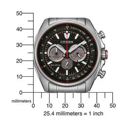 Citizen Herren Chronograph, silber, Armbanduhren, Armbanduhr, Herrenuhr, Solar, Stoppfunktion, Edelstahlarmband