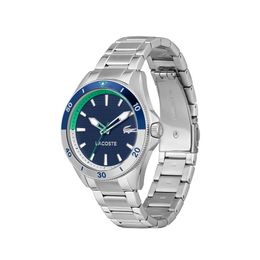 Lacoste Herren Quarzuhr "MAINSAIL", blau, Armbanduhren, Armbanduhr, Herrenuhr, Edelstahlarmband, analog