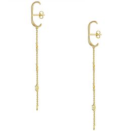 Glanzst&uuml;cke M&uuml;nchen Damen Paar Ohrh&auml;nger "Set: GSM275", 18,8, Silber 925 (Sterlingsilber), gold, GLANZST&Uuml;CKE M&Uuml;NCHEN, Silber 925 (Sterlingsilber), Ohrringe, aus Sterling