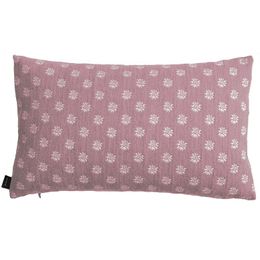 Dekokissen Pad, B:50cm L:30cm, rosa, Obermaterial: 64% Baumwolle, 18% Polyacryl, 12% Polyester, 4% Wolle, 2% Viskose,