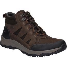 Josef Seibel Herren Stiefelette "Leroy 51, braun-kombi", Gr. 42, braun, Obermaterial: 80% Rindsleder Leather cow. 20% Textilmaterial TEXMAT., Schuhe