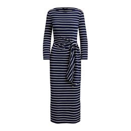 Lauren Ralph Lauren Petite Kleid 'VAYRA' Damen Gr&ouml;&szlig;e 32/34 navy / wei&szlig; Winterkleid