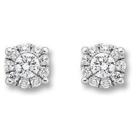 ONE ELEMENT Damen Paar Ohrh&auml;nger "Zirkonia Ohrringe Ohrstecker aus 925 Silber", Damen, Silber 925 (Sterlingsilber), silber, Silber 925