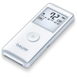 Beurer EKG-Gerät "ME 90", weiß, B:3,8cm H:9,4cm T:1,1cm, Elektrokardiogramm-Geräte, Optimale Kontrolle des Herzrhythmus via App + Software