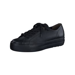 Paul Green Damen Sneaker "Paul Green Sneaker Glattleder", Gr. 38,5schwarz, Glattleder, Schuhe