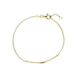 Jobo Damen Armband "Goldarmband", 18cm, Diamanten Gelbgold 585gelbgold 585, Diamanten, Gelbgold 585, Armb&auml;nder, 585 Gold mit 3 Diamanten 18 cm