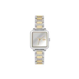 Lacoste Damen Quarzuhr "Lacoste.12.12 LEAP"edelstahlfarben, silberfarben, Armbanduhren, Armbanduhr, Damenuhr, Edelstahlarmband, analog