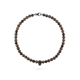 Philipp Plein Herren Kette mit Anh&auml;nger "Halskette"0244, schwarz, schwarzbraun, Halsketten