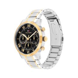 Tommy Hilfiger Herren Multifunktionsuhr "TH-OXFORD", gold, Armbanduhren, Quarzuhr, Armbanduhr, Herrenuhr, Edelstahlarmband, analog