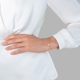 Glanzst&uuml;cke M&uuml;nchen Damen Gliederarmband "GSM1982", Materialmix, gold, GLANZST&Uuml;CKE M&Uuml;NCHEN, Materialmix, Armb&auml;nder, Motiv Herz