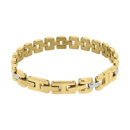 JOOP! JOOP Damen Armband "Schmuck, Geschenk", 20cm, Edelstahl, gold, Edelstahl, Armb&auml;nder