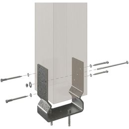 Skan Holz Terrassendach SKANHOLZ "Andria", natur, B:434cm T:300cm, Polycarbonat (PC), Terrassen&uuml;berdachungen, Leimholz