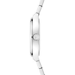 Tamaris Damen Quarzuhr "The Round Basic Essential"silberfarben, Armbanduhren, Armbanduhr, Damenuhr, Edelstahlarmband, analog
