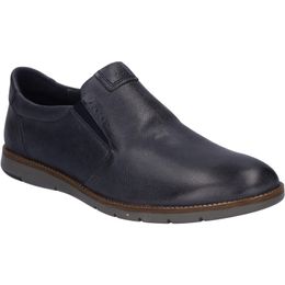 Josef Seibel Herren Slipper "Tyler 40, jeans", Gr. 44jeans, Obermaterial: 100% Rindsleder Leather cow., Schuhe