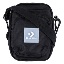 Converse Jungen Umh&auml;ngetasche "CAN STAR CHEVRON CORE FESTIVAL", schwarz, Stoff, Polyester, bestickt, unifarben, Taschen, 1 Liter Volumen