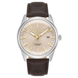 Timberland Damen Quarzuhr "Birch Road"dunkelbraun, goldfarben, Armbanduhren