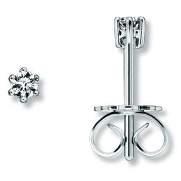 ONE ELEMENT Damen Paar Ohrh&auml;nger "0.15 ct Diamant Brillant Ohrringe Ohrstecker aus 585 Wei&szlig;gold", Damen, 0,15, Diamanten Gold Wei&szlig;gold 585silber,