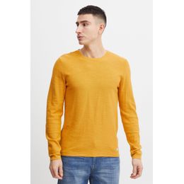 Blend Damen Strickpullover "BHPullover"narcissus, Gr. XXXL, unifarben, Feinstrick, 100% Baumwolle, Pullover, Stilvoller Feinstrick-Pullover mit