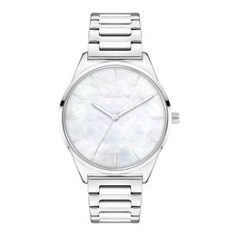Tamaris Damen Quarzuhr "Basic Elegance"silberfarben, Armbanduhren, Armbanduhr, Damenuhr, Edelstahlarmband, analog