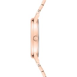 Tamaris Damen Quarzuhr "Basic Elegance", rosa, Armbanduhren, Armbanduhr, Damenuhr, Edelstahlarmband, analog