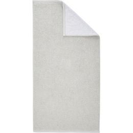 Duschtuch Dyckhoff, B:70cm L:140cm, silber, Frottier, Obermaterial: 100% Baumwolle, Handt&uuml;cher, "Pure Natural Comb"