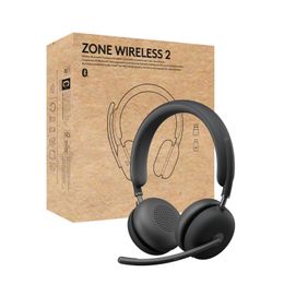 Logitech Zone Wireless 2 UC Headset - On-Ear