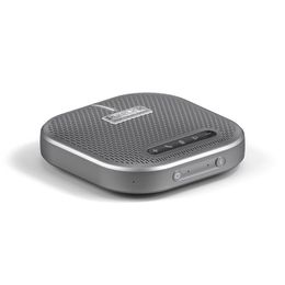 PureTools - Quad Mic Conference Speaker - Tragbarer 3W Bluetooth-Lautsprecher mit omnidirektionalem Mikrofon-Array