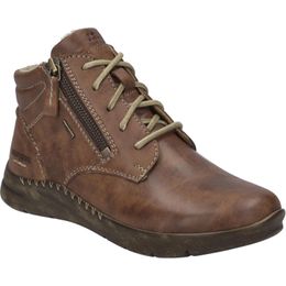 Josef Seibel Damen Stiefelette "Conny 52, cognac", Gr. 41, braun, Obermaterial: 100% Rindsleder Leather cow., Schuhe