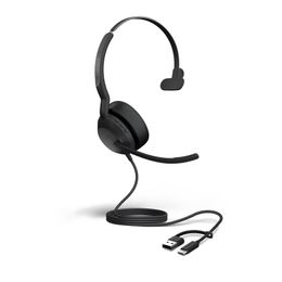 Jabra Evolve2 50 UC Mono kabelgebundenes Headset, USB-C, USB-A
