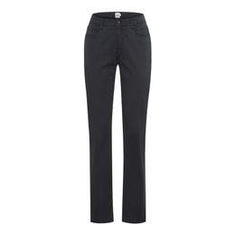 5-Pocket-Hose Brax "Style CAROLA", Damen, Gr. 36, Normalgr&ouml;&szlig;en, blau, Web, 78% Baumwolle, 18% Lyocell, 4% Elasthan, Hosen 5-Pocket-Hose