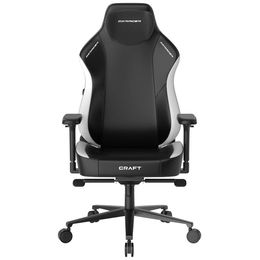 DXRacer Craft Serie GC/LCF23LTA/NW Gaming-Stuhl - Regular / L - EPU Leder - schwarz/wei&szlig;