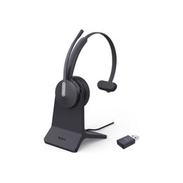 Yealink WH64 Hybrid Headset Mono Teams mit BHC70 Ladebasis