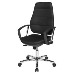 Neutral B&uuml;rostuhl Unni SY Deluxe sw, Gestell chrom