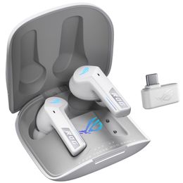 ASUS ROG Cetra True Wireless SpeedNova RGB In-Ear Gaming Kopfh&ouml;rer, wei&szlig;