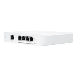 Ubiquiti USW Flex XG Switch Desktop PoE+ - managed - 4 x 100/1000/2.5G/10GBase-T 1 x 10/100/1000 (PoE+) (USW-FLEX-XG)