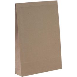flexiPAK classic eco Doppelfixverschluss Faltentaschen ca. DIN B4 natur