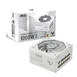 ASUS TUF Gaming 1000W Gold Gaming Netzteil (1000 Watt, vollmodulares Netzteil, ATX 3.0-kompatibel, Axial-tech L&uuml;fter, PCB-Beschichtung, Doppelkugellager, wei&szlig;)