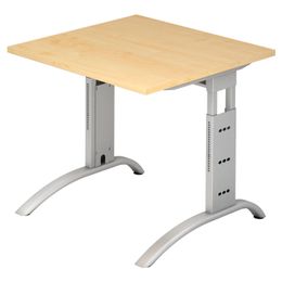Hammerbacher h&ouml;henverstellbarer Schreibtisch VFS08/3/S ahorn