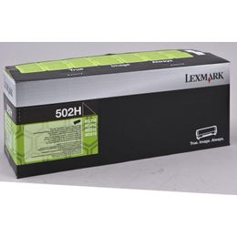 Lexmark Original 502H Toner schwarz 5.000 Seiten (50F2H00) f&uuml;r MS310d/dn, MS410d/dn, MS510dn/dtn, MS610dn/de/dte