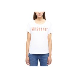 Mustang Damen T-Shirt "T-Shirt Style Alma 3P 3er Pack", bunt, Gr. L, Obermaterial: 100% Baumwolle CO., Shirts