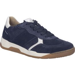 Josef Seibel Damen Sneaker "Arleen 01, ocean-multi", Gr. 37, blau, Obermaterial: 100% Rindsleder Leather cow., Schuhe