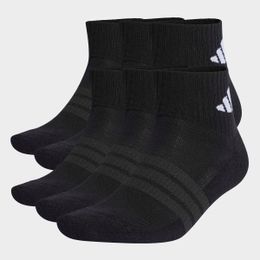 Damen Funktionssocken "C ESS ANK 6PP", adidas Performance, Gr. XLschwarz, schwarz, wei&szlig;, Obermaterial: 100% Polyamid, Socken