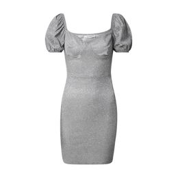Glamorous Kleid Damen Größe 36 silber Winterkleid