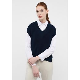 Eterna Damen Pullundernavy, Gr. XL, 100% Baumwolle, Pullover