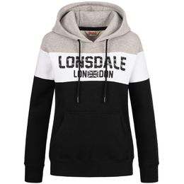 Lonsdale Sweatshirt 'Penbryn' female Black size XXS