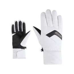 Ziener Damen Multisporthandschuhe "KARION-Z AS glove lady"wei&szlig;, Gr. 6,5, Materialmix, Handschuhe