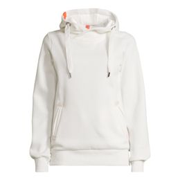 SALZHAUT Damen Kapuzenpullover "Hoodie S&Uuml;NN", wei&szlig;, Gr. XXL, Obermaterial: 55% Baumwolle CO. 45% Polyester PES., Pullover